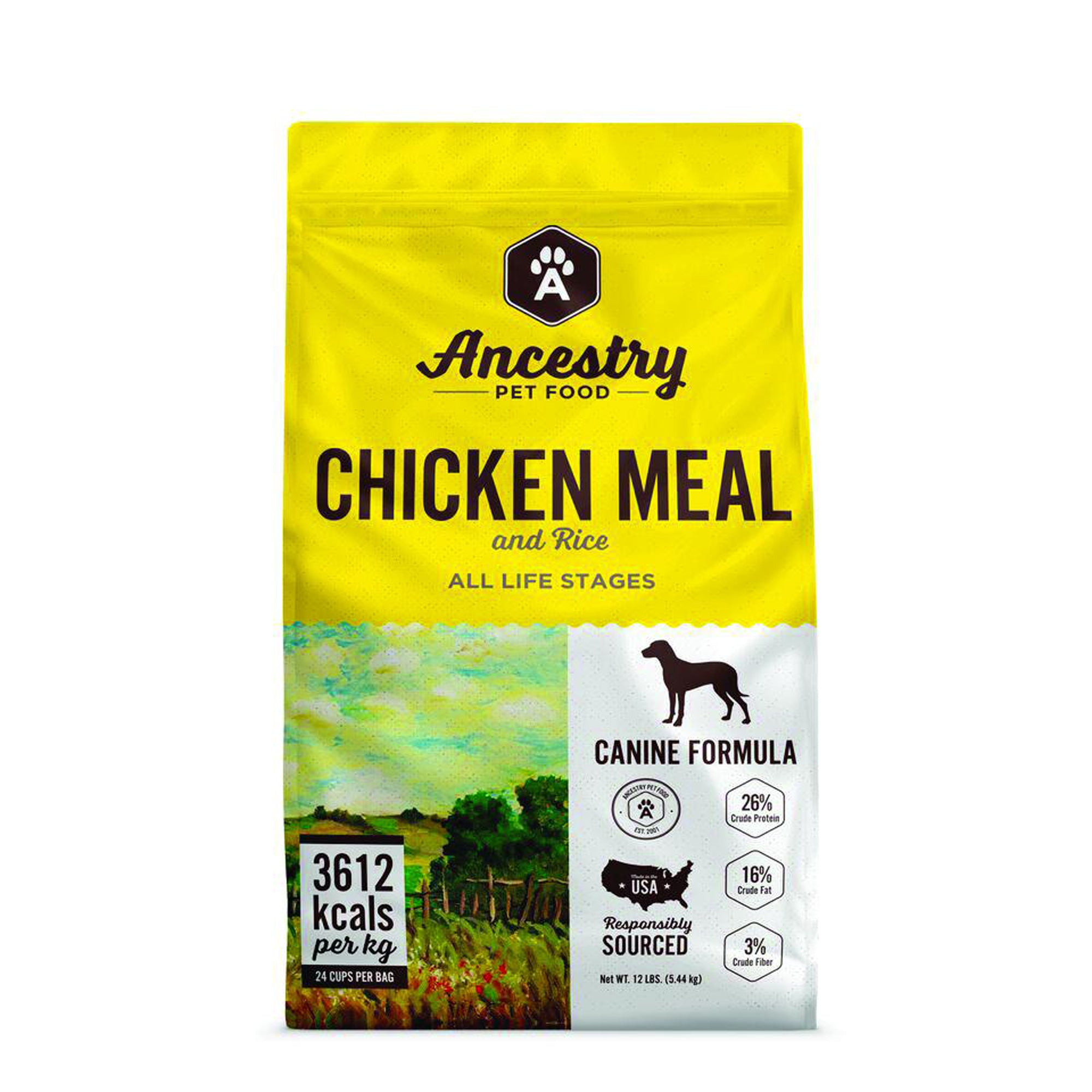 Ancestry Chicken Meal 12lb – Bowser Pets